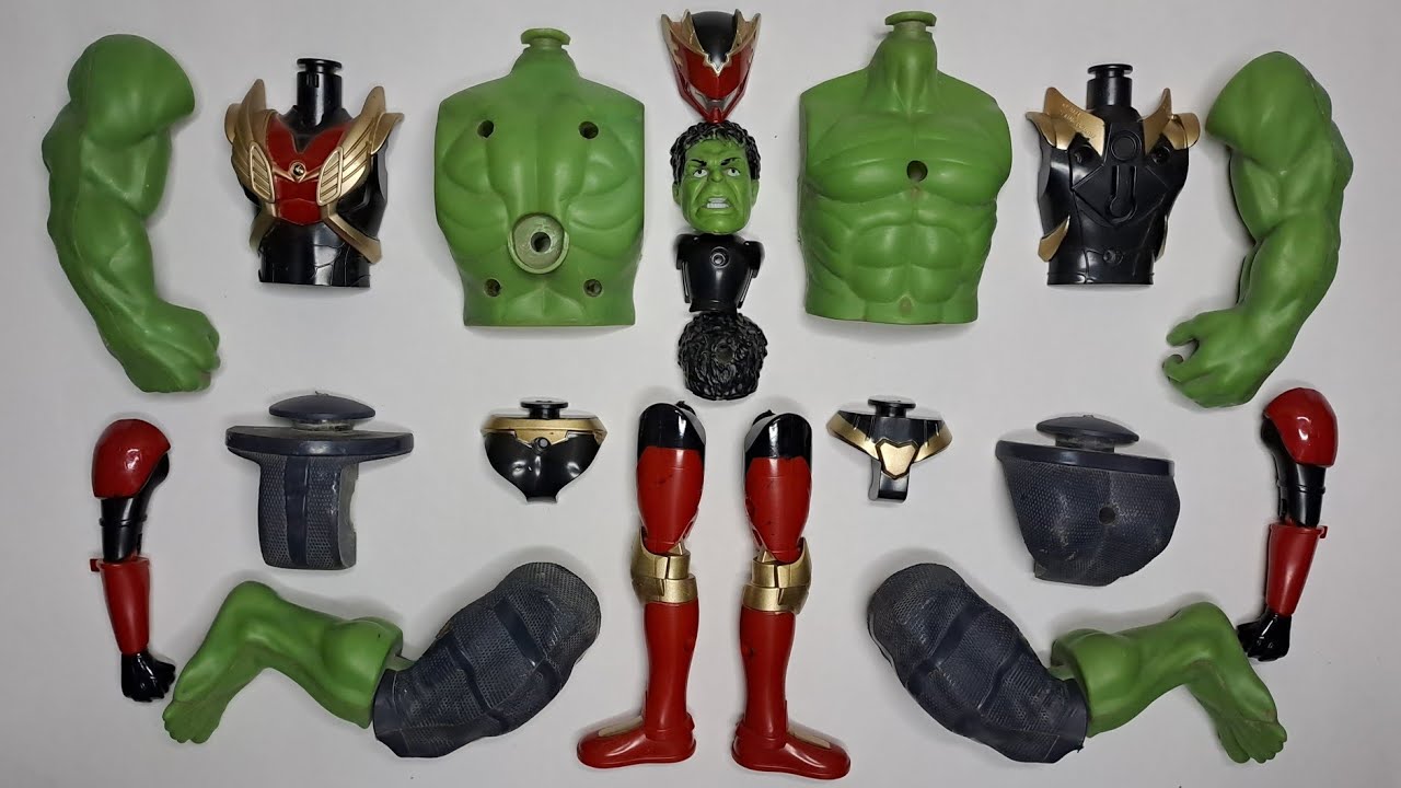 Merakit Mainan Action Figure Avengers, Hulk Smash, Bima S - YouTube