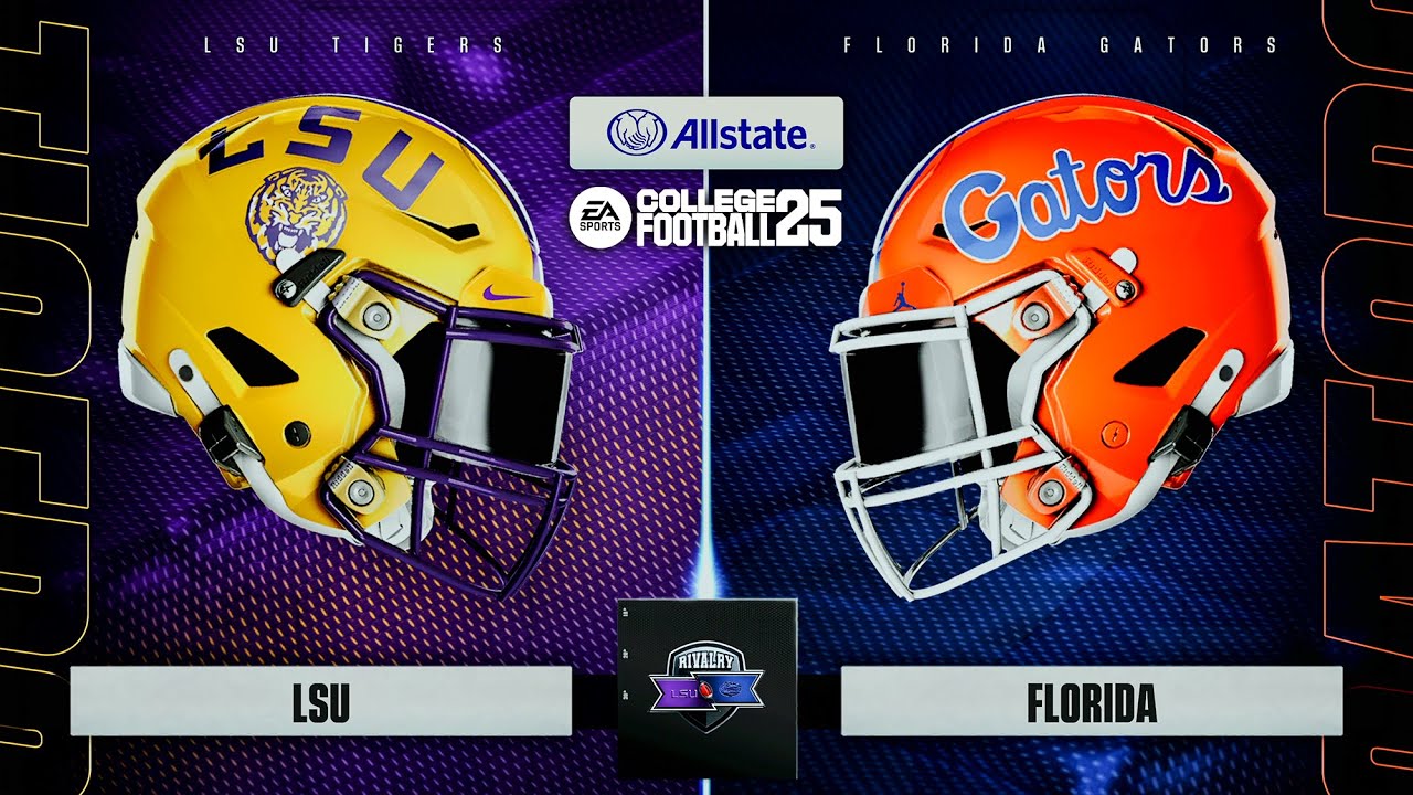 LSU VS FLORIDA Week 12 | College Football 25 | Full Gameplay - YouTube