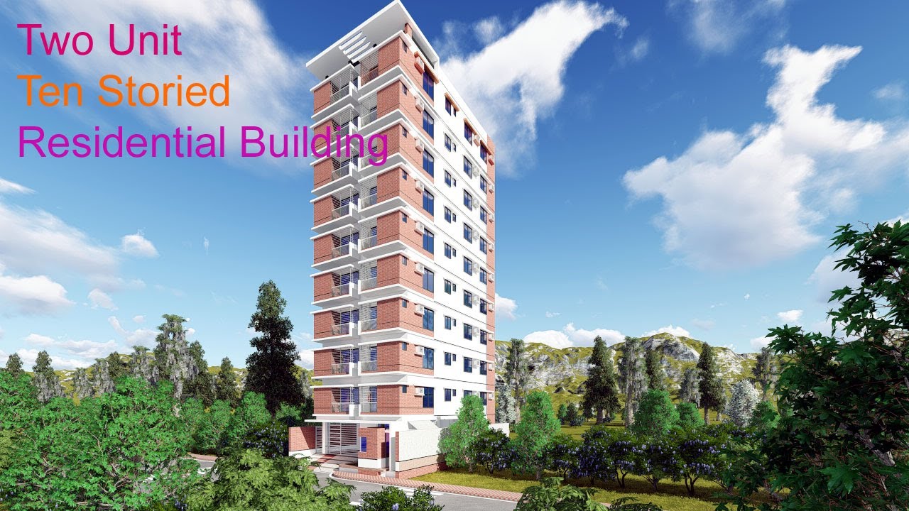 10 Story Residential Building, Ten Storied building in Bangladesh ...