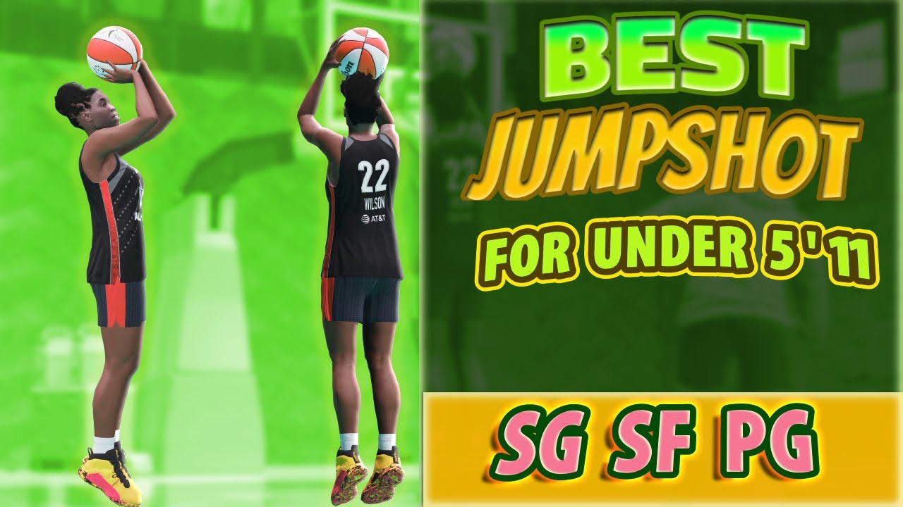 The Best Jumpshot For WNBA My Players Under 5’11 In NBA2K24 - YouTube
