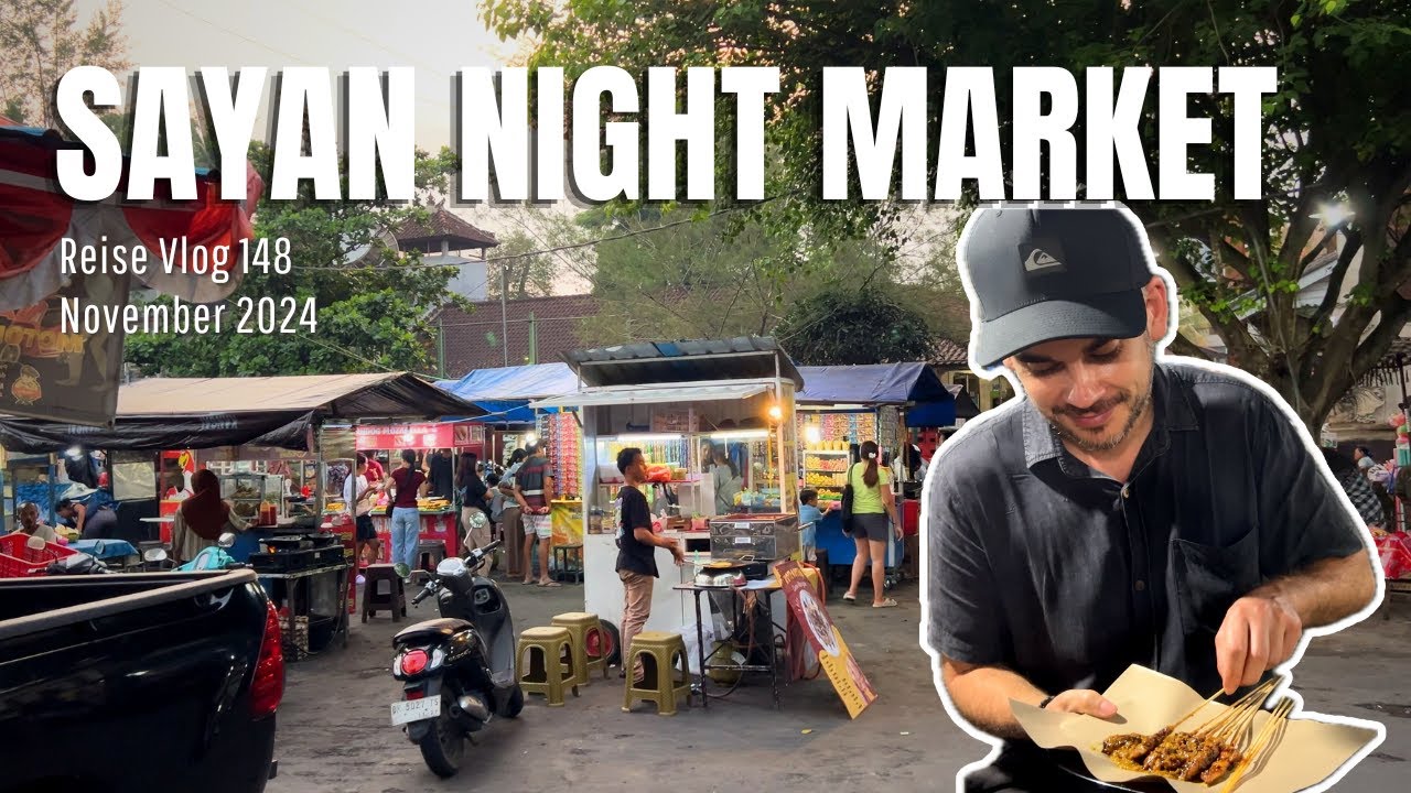 Sayan Night Market & Campuhan Ridge Walk | Bali • Reise Vlog 148 - YouTube