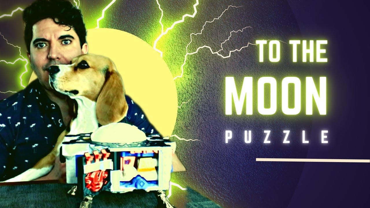 Aliens sent me 👽TO THE MOON 👽Solving this super unique puzzle box - YouTube
