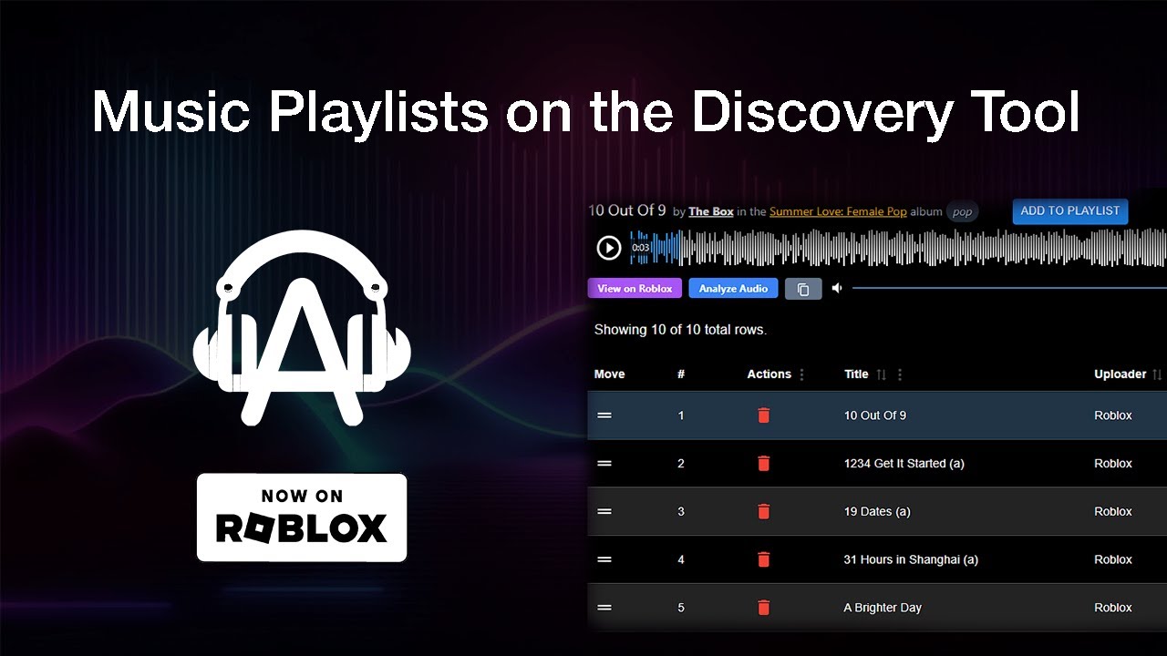 Custom Roblox Radio Stations with Playlists - YouTube