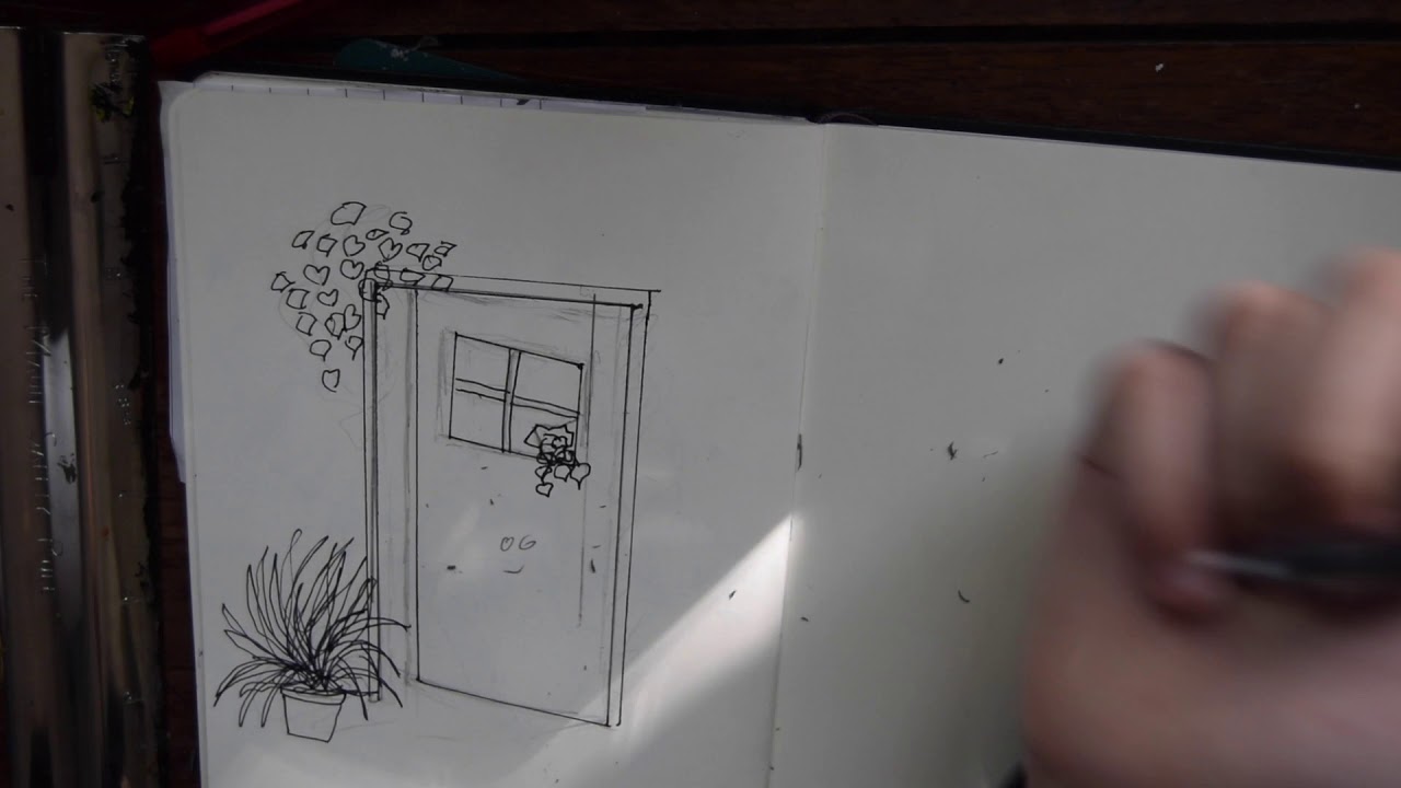 INKTOBER DAY 14: Overgrown | speed-draw | Faulty.png - YouTube