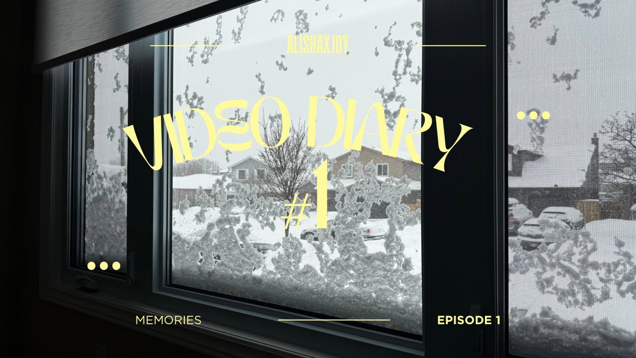 video diary #1 - YouTube