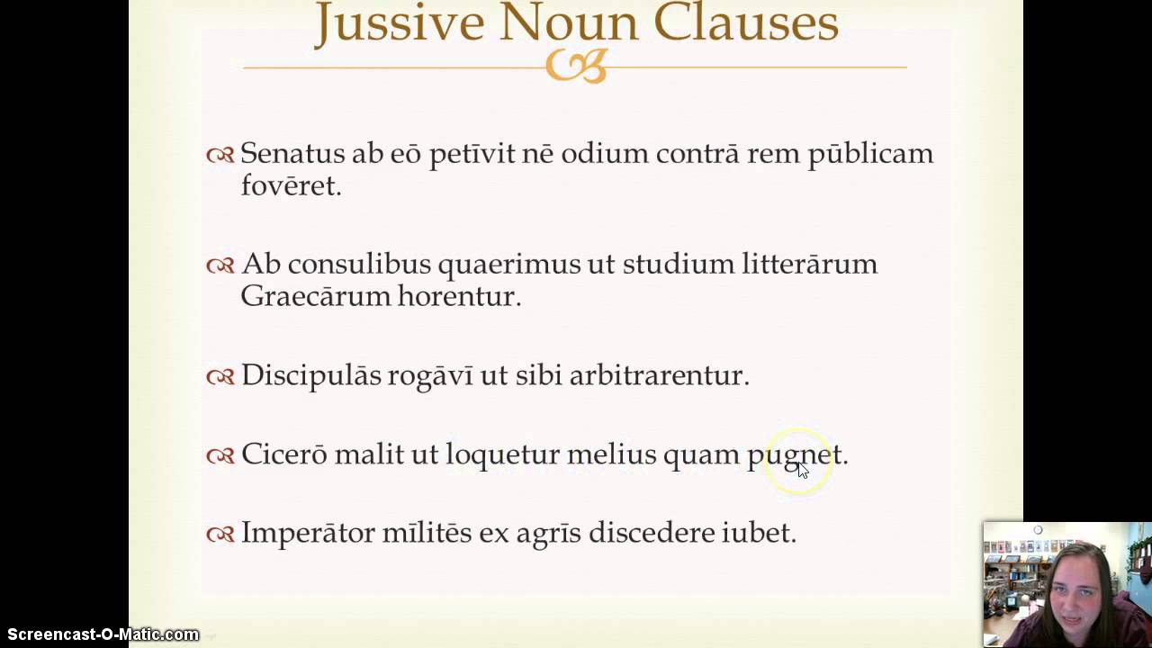 Ch. 36: Jussive Noun Clause/Fio - YouTube