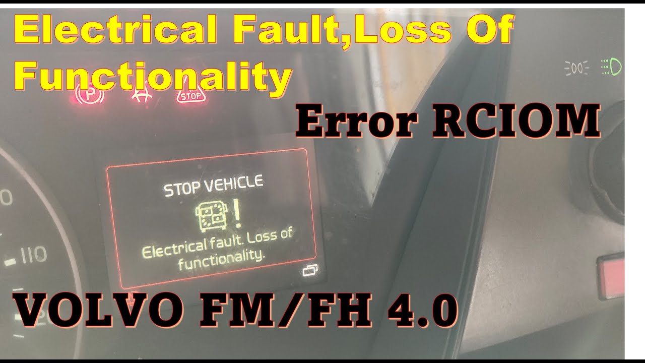 How to Fix Electrical Fault loss of Functionality Volvo Truck - YouTube