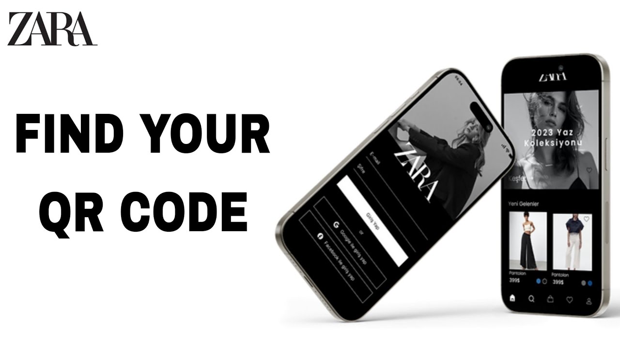 How To Find Your QR Code On Zara App - YouTube