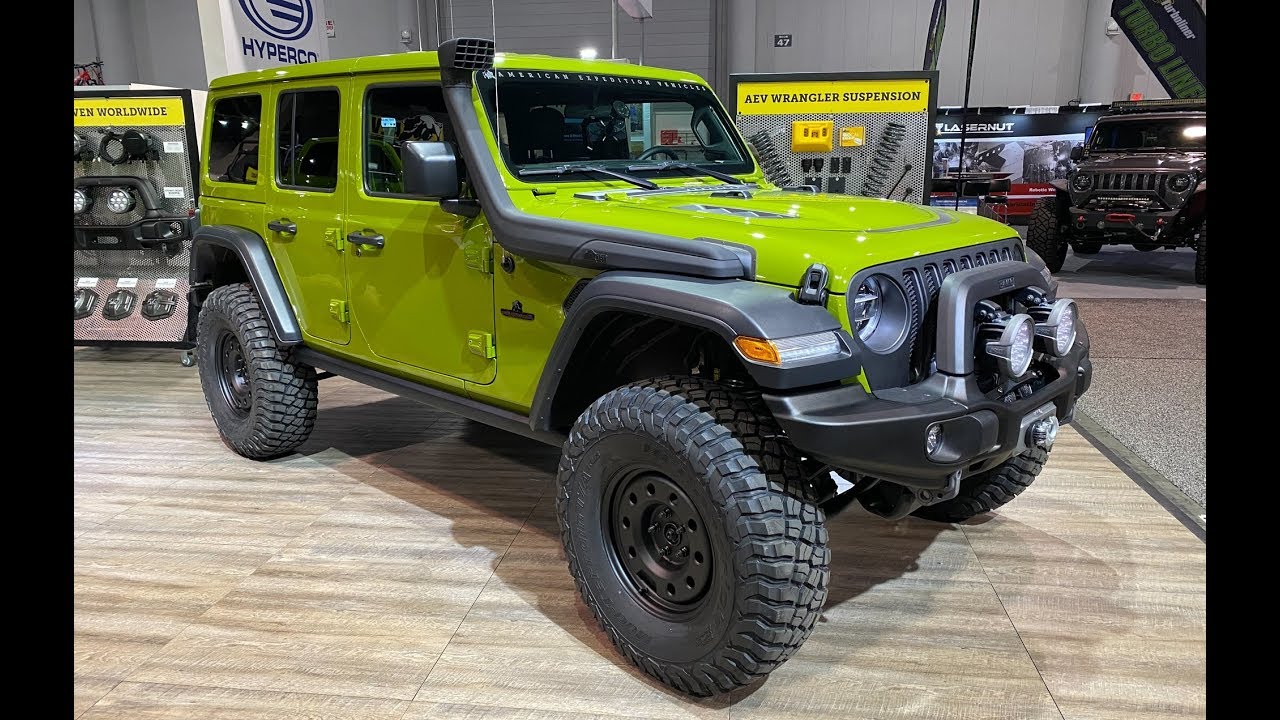 SEMA Overland Spotlight :: American Expedition Vehicles - YouTube