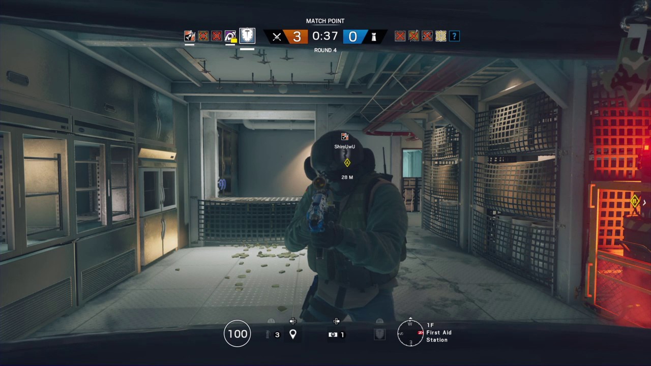 Tom Clancy's Rainbow Six® Siege DOUBLE TEAM KILL ! - YouTube