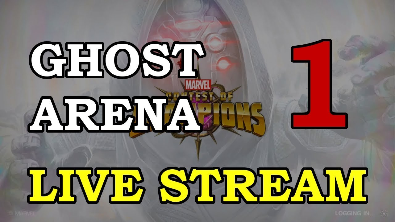 Ghost Arena - Part 1 | Marvel Contest of Champions Live Stream - YouTube