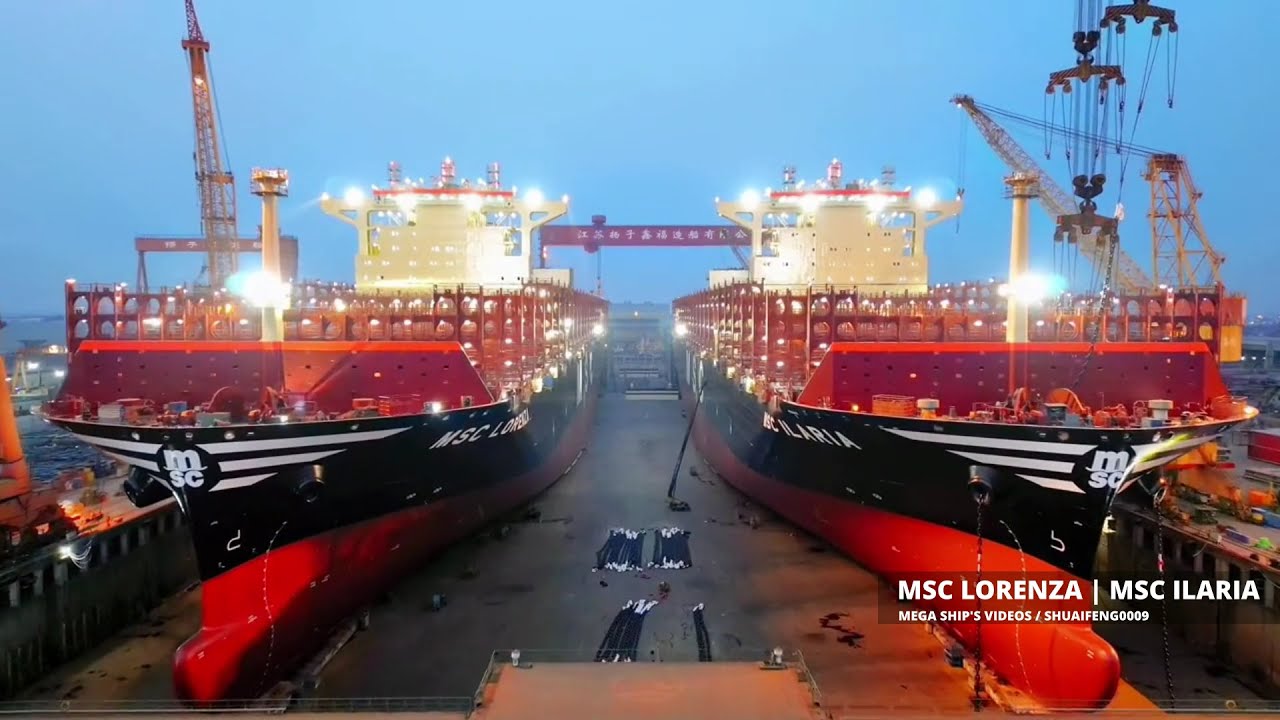 MSC Lorenza - MSC Ilaria | 2 new build container vessel 16000 TEU of ...