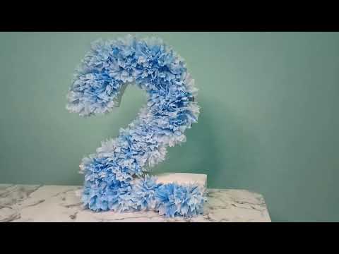 DOĞUM GÜNÜ SÜSÜ NASIL YAPILIR? Basit doğum Günü Süsü Yapımı. Kendin Yap. Make birthday decorations.