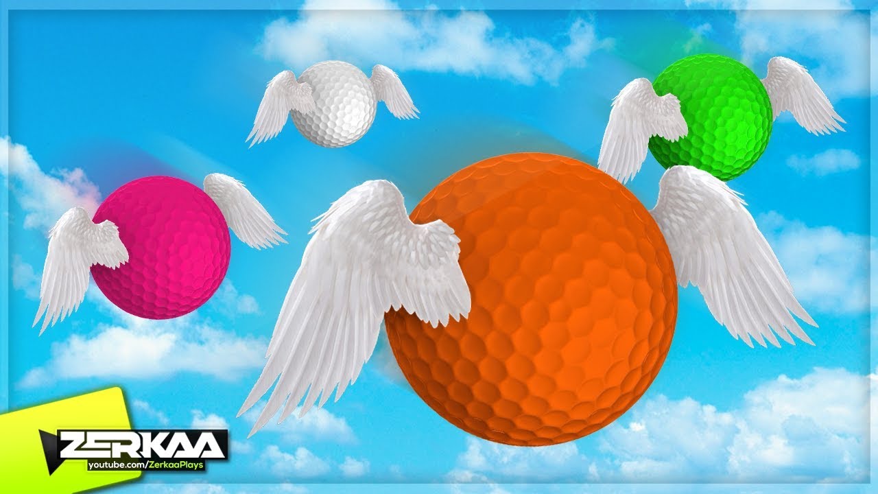 FLYING GOLF BALLS! (Golf with Your Friends) - YouTube
