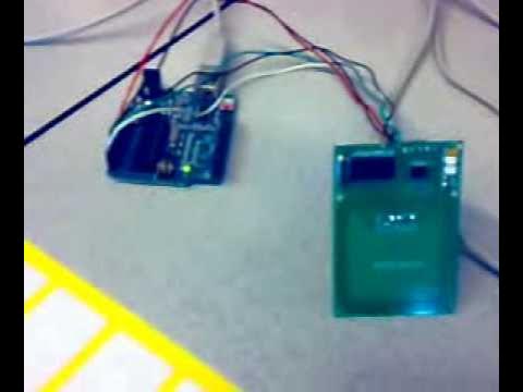 Arduino & SL018 RFID tag reader - YouTube