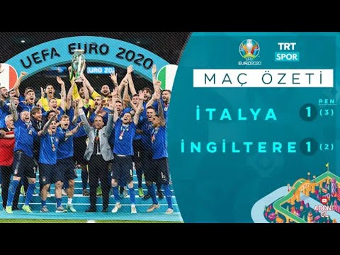 EURO 2020 Final | İtalya-İngiltere (Özet) Şampiyon İtalya