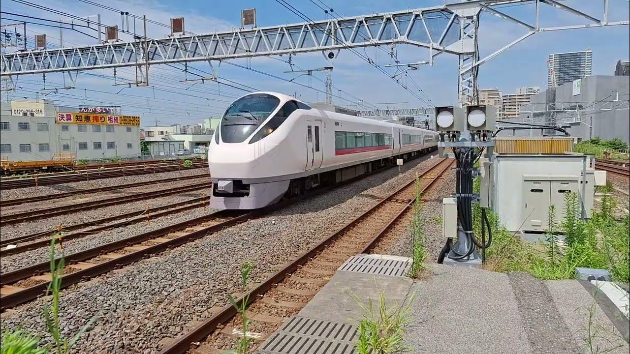 JR東日本E657系K19編成 金町通過 20240718 101050 - YouTube