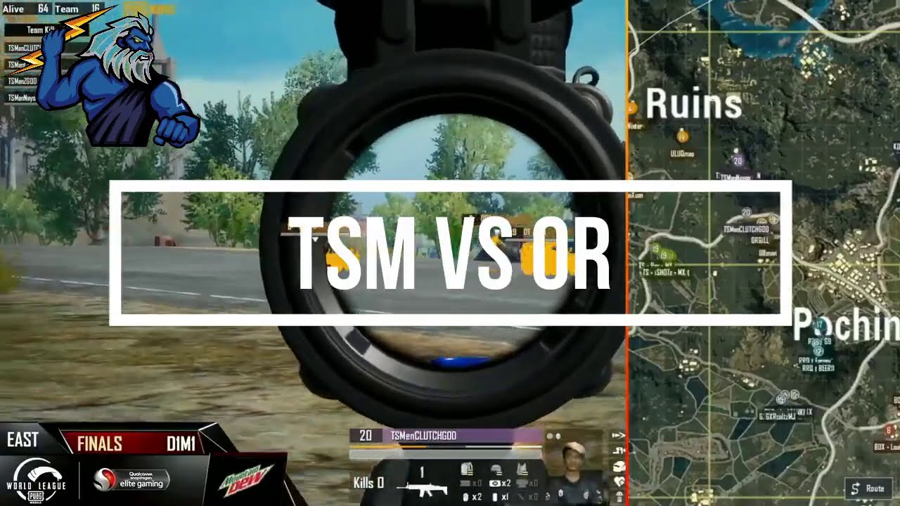 TSM vs OR | T1 vs BTR Squad Wipe - YouTube