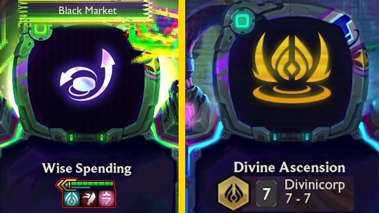 Best Augment when playing Divinicorp = WISE SPENDING! - YouTube