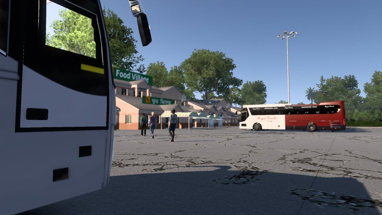 ETS 2 | Tetulia To Raumari With Hanif Volvo | Pro BD Map | BD Bus ...