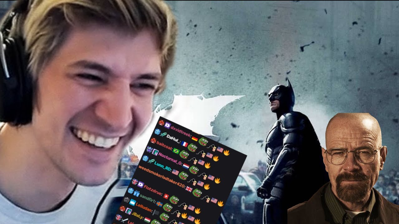 xQc watches Movie Clips with chat! (Breaking Bad, Batman, and more ...