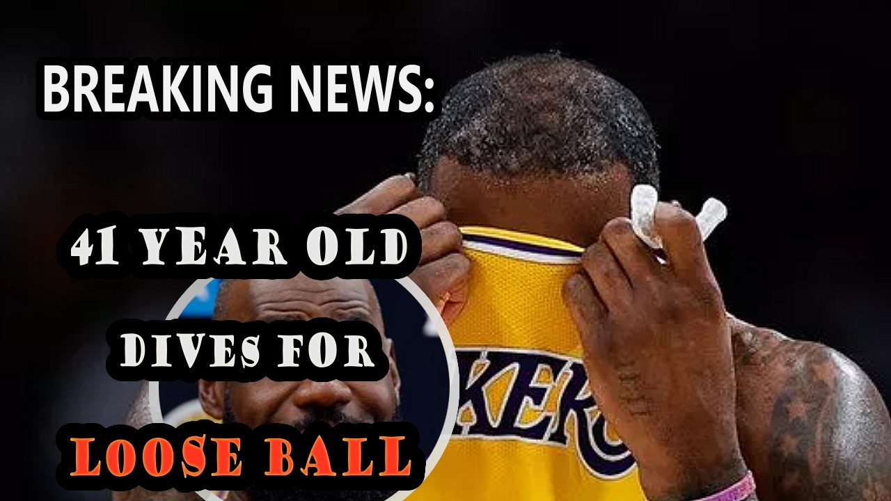 Lebron Praised For Diving For Loose Ball Vs. Denver Nuggets At Age 41 ...