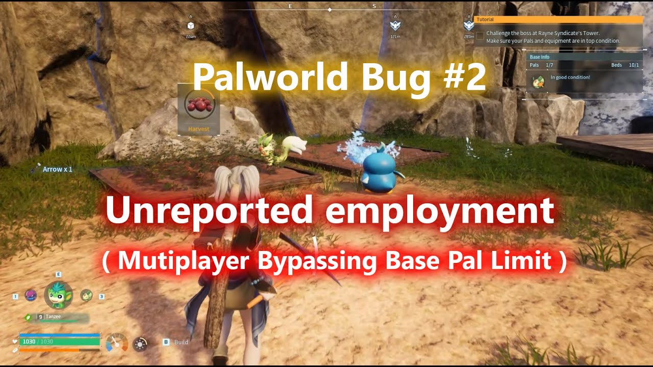Palworld Bug #2 - Unreported Employment - YouTube