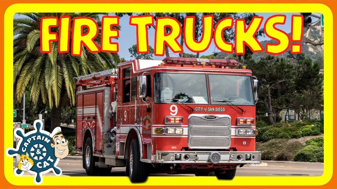 Awesome Fire Truck Song and Video - YouTube