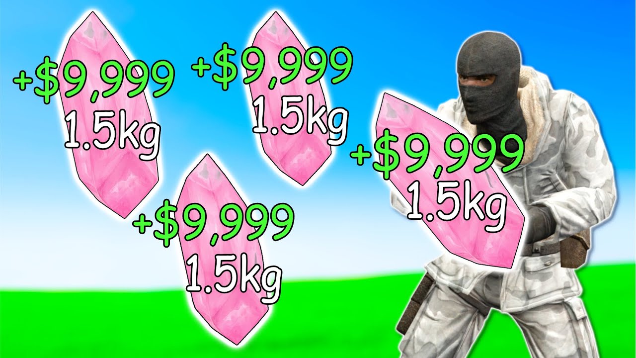 I Made 1.5KG of PINK get LOTS of CASH on Gmod DarkRP EP 7 - YouTube