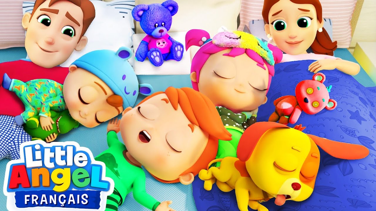 Le lit est trop plein | Comptines avec Bébé Louis | Little Angel ...