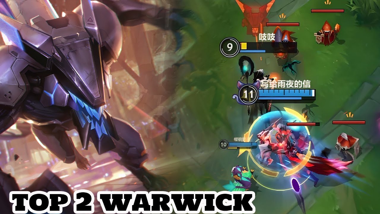 Wild Rift Warwick - Top 2 Warwick Gameplay Rank sovereign - YouTube