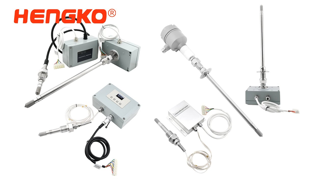 HT403 High temperature temperature and humidity transmitter up to 200 ...