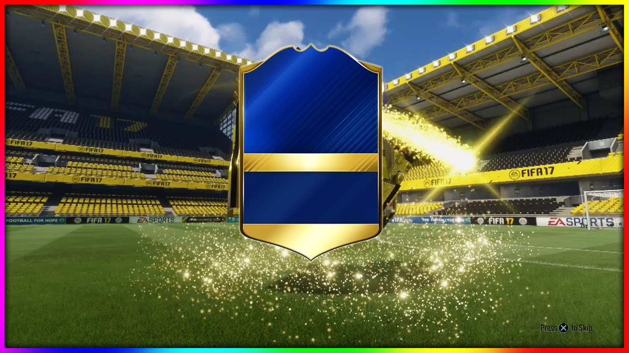 ROAD TO 100 TOTS CARDS #1 *TOTS PACKS* (FIFA 17 TEAM OF THE SEASON PACK ...