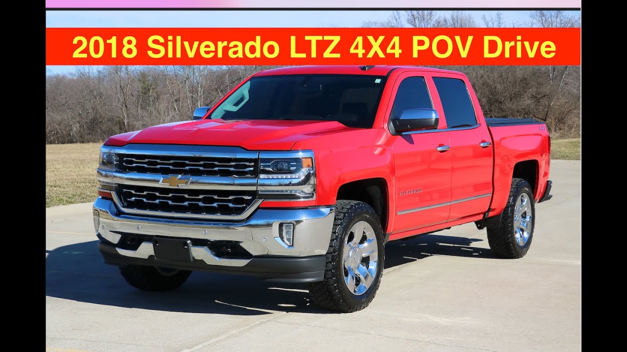 2018 Chevrolet Silverado LTZ 4x4 RED HOT POV Drive Crew Cab For Sale ...