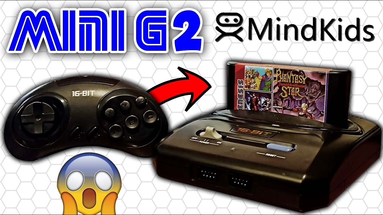 ASÍ ES SEGA MINI G2 | Con slot de cartuchos y HDMI | Review - YouTube