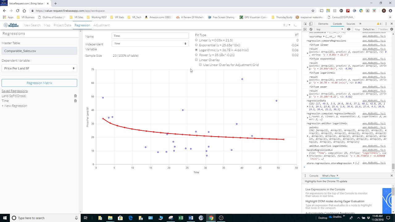 Regression Overlay 2 clearing errors - YouTube