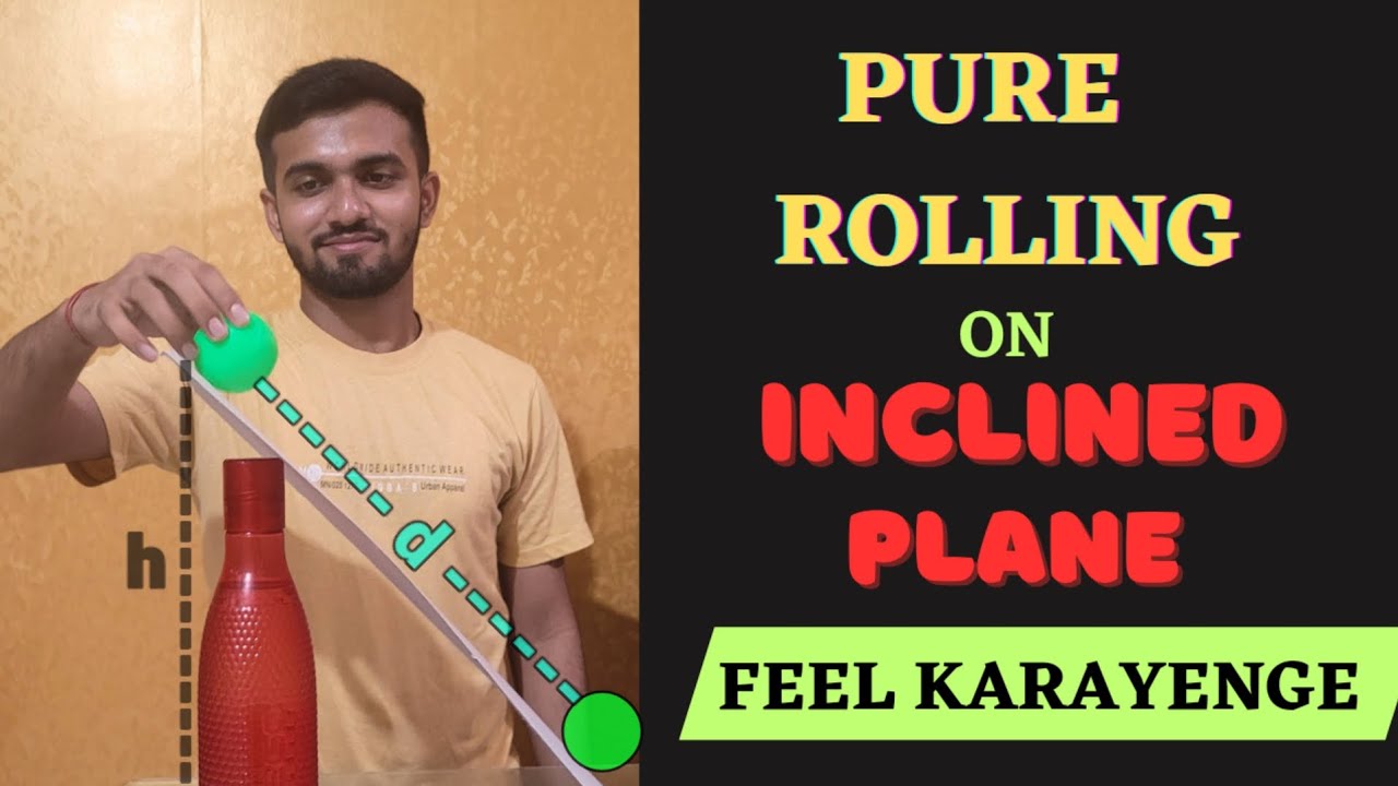 Rotation Motion | Pure Rolling on inclined plane #physics #jee #neet # ...