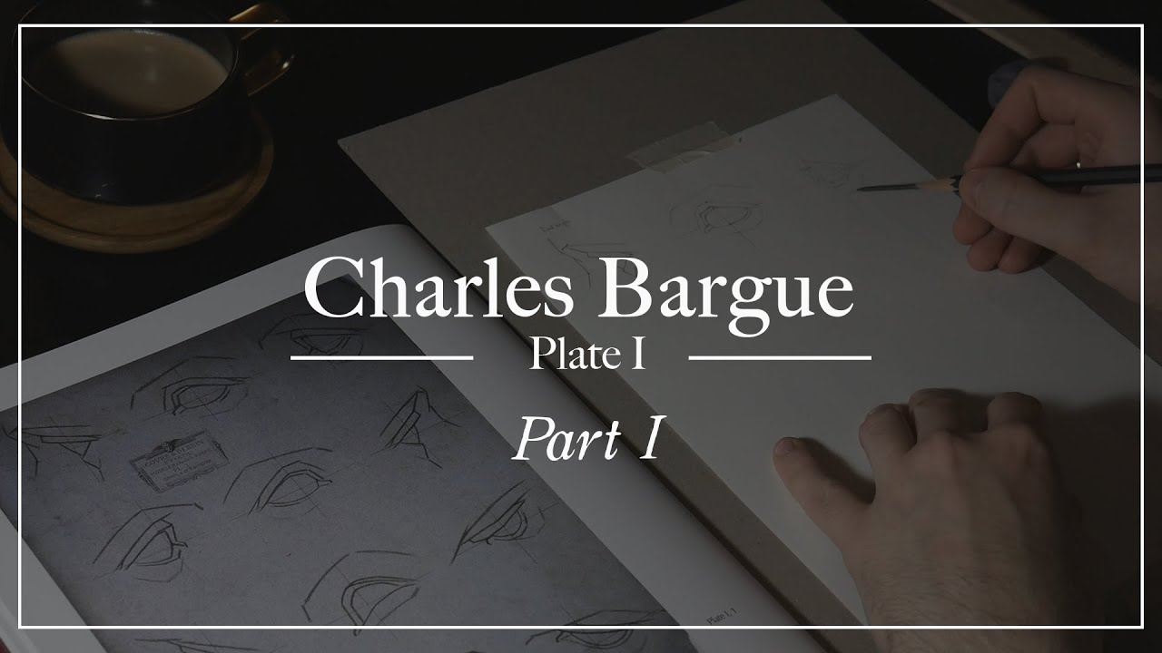 Learning to Draw with Charles Bargue: Plate I - Part I (With Mistakes ...