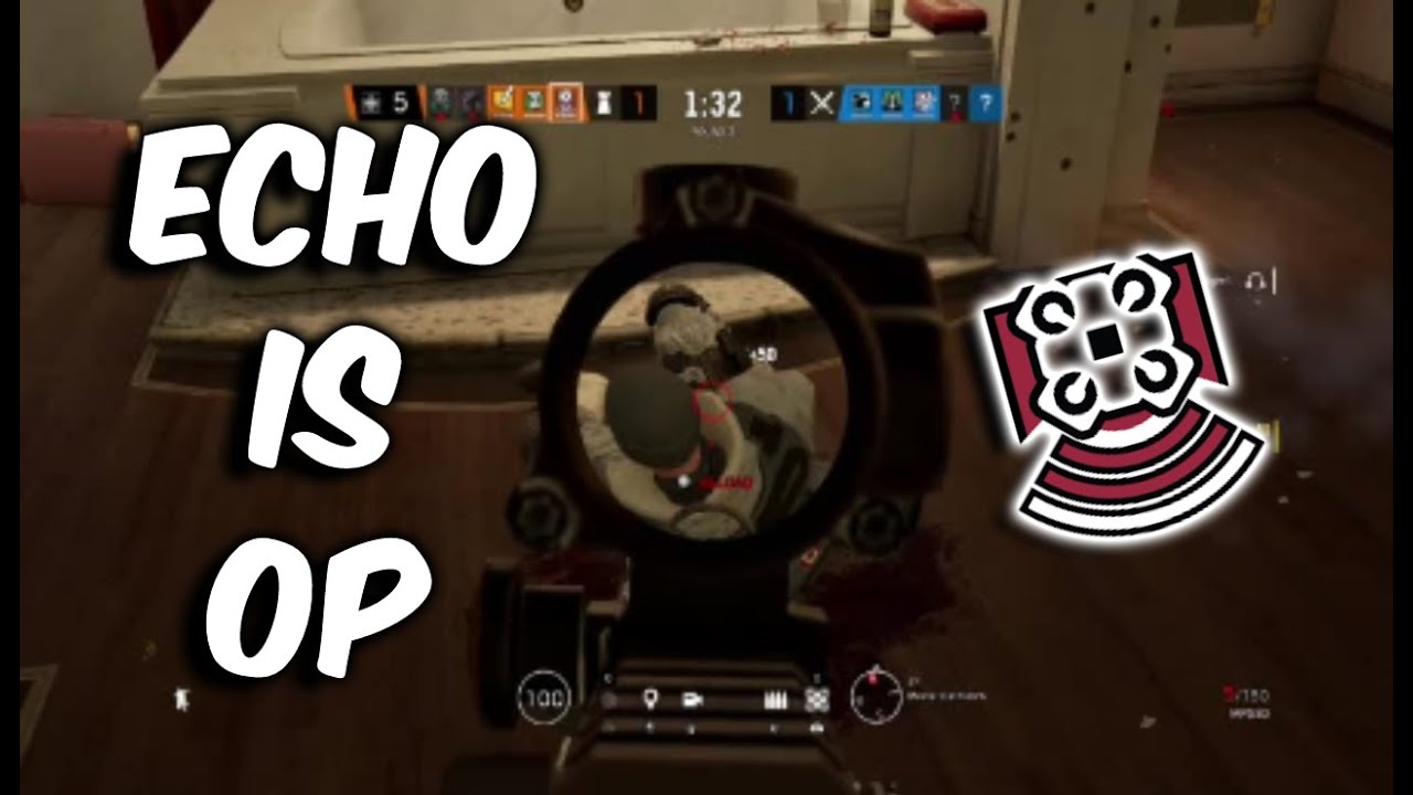 OP Echo- Rainbow Six Siege Gameplay - YouTube