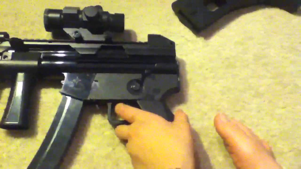 Airsoft- Crossman MP5/MP5K REVIEW - YouTube