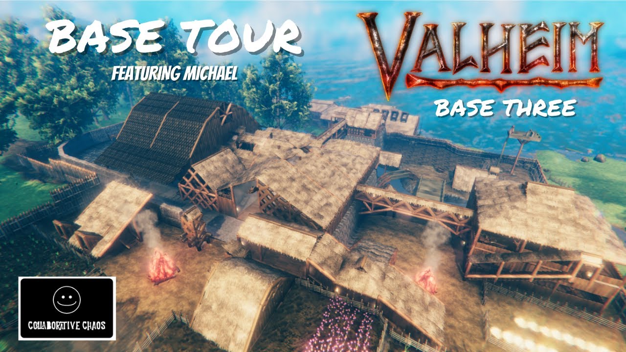 Valheim - Michael's Tour of Base 3 - YouTube