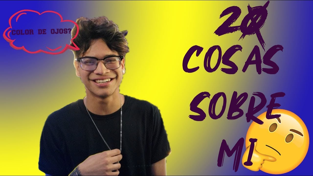 20 COSAS SOBRE MI - ALEXANDER RUBIO - YouTube