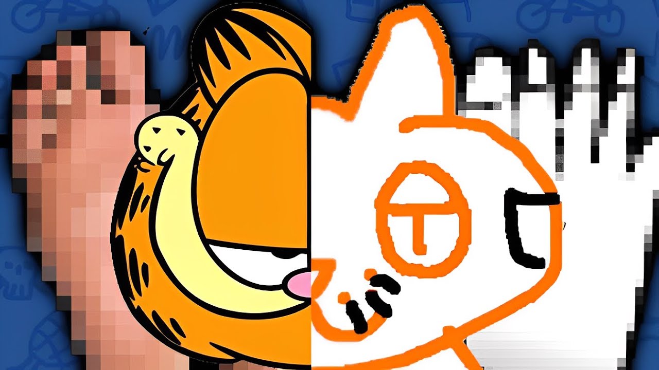 Garfield and Feet Pics | Skribbl.io w/ the boys - YouTube