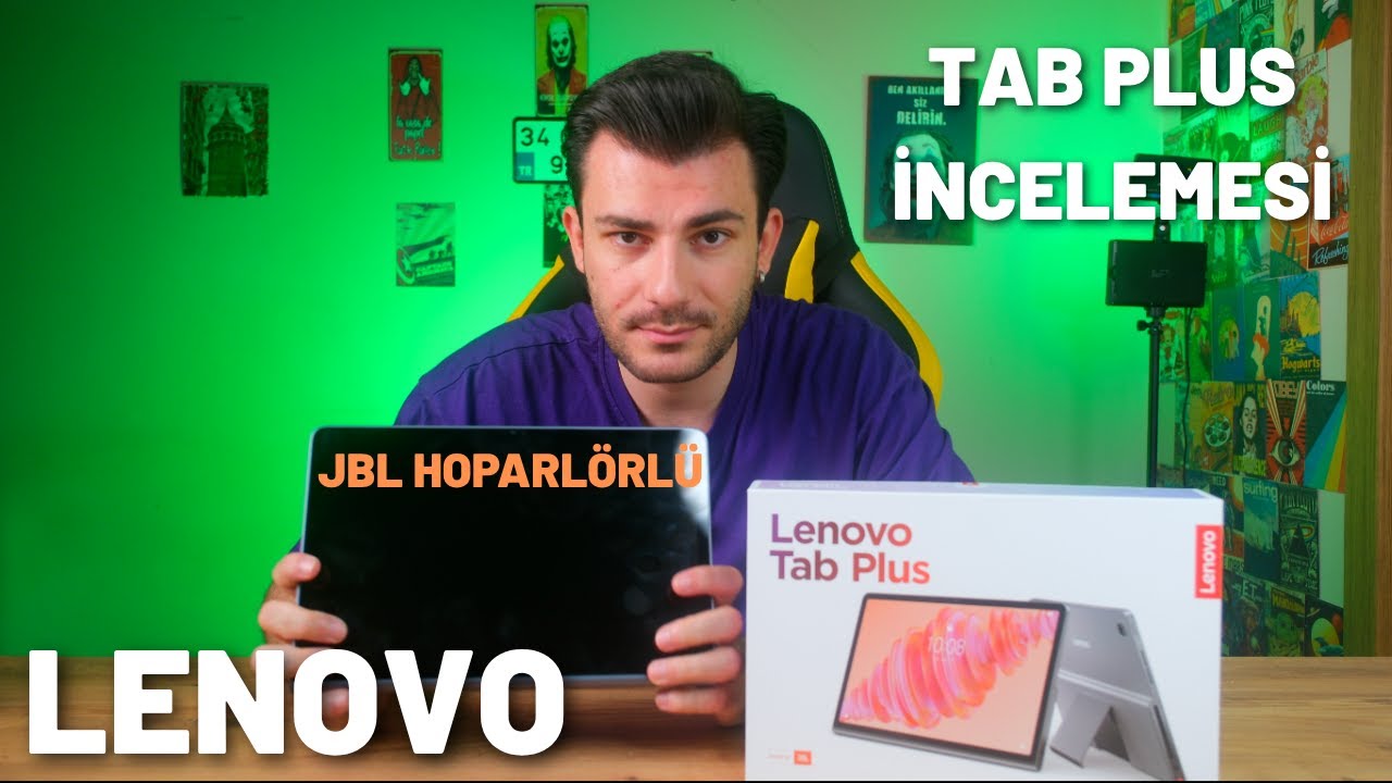 LENOVO TAB PLUS KUTU AÇILIMI VE İNCELEMESİ ( JBL HOPARLÖRÜ OLAN TABLET ...