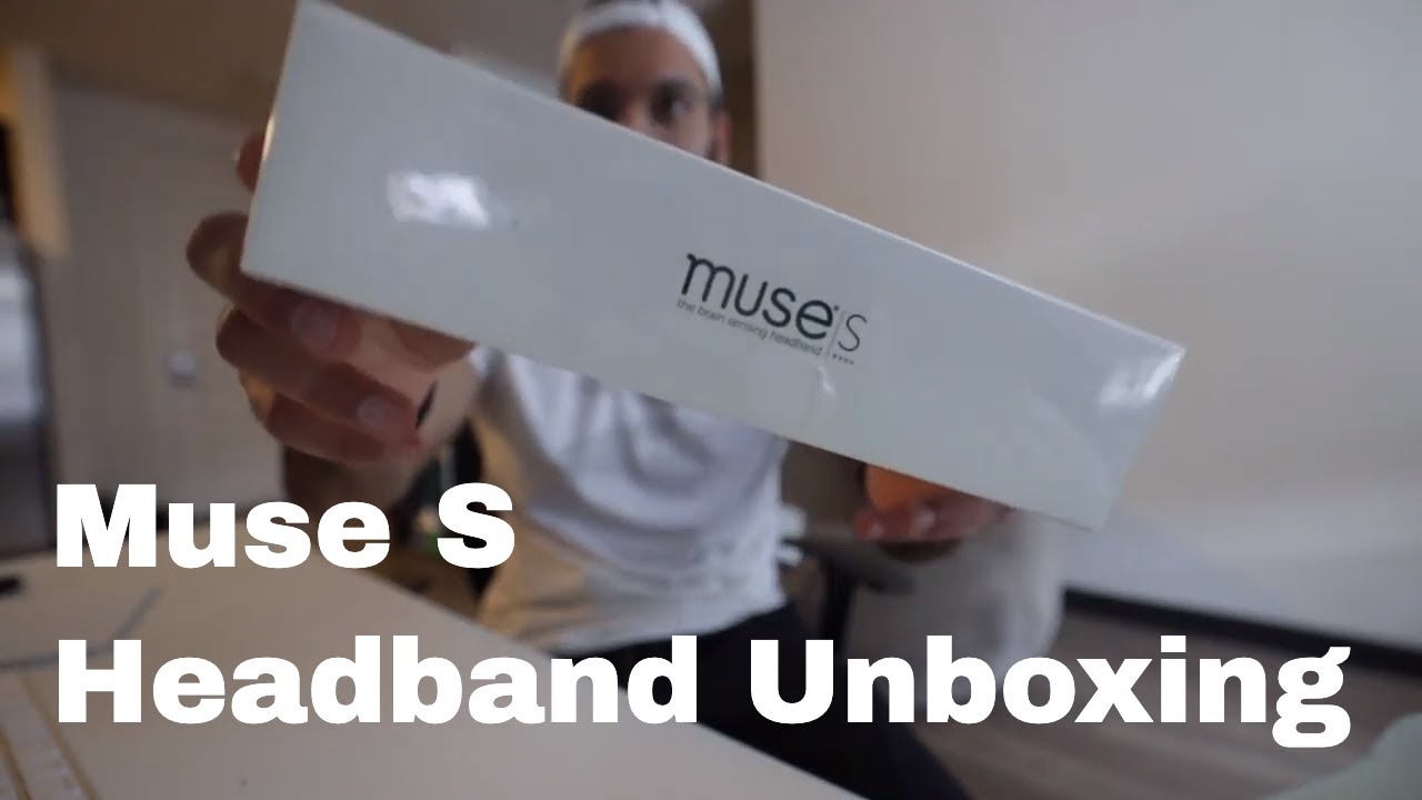 Muse S Headband Unboxing - Brain Sensing Meditation EEG - YouTube
