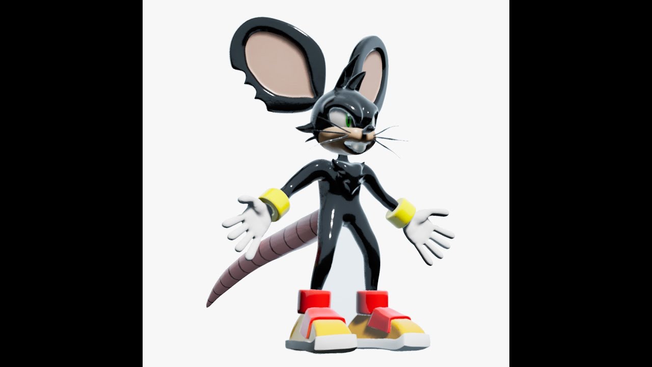 Edgy Mouse Zbrush speedsculpt also available on Turbosquid.com - YouTube