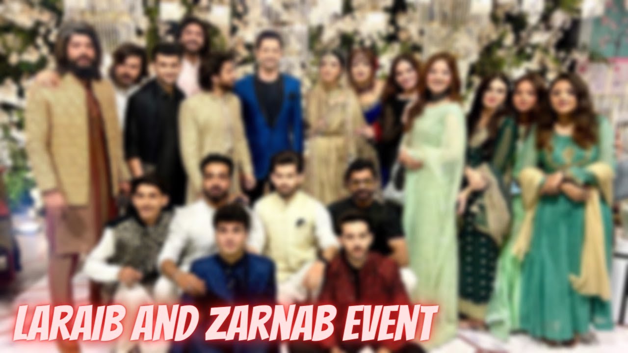 Laraib And Zarnab event - YouTube