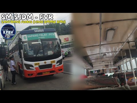 ONBOARD!! Bus Ride Santrans 140805 (Hino DMMW DM11) || SM SJDM - FVR - YouTube
