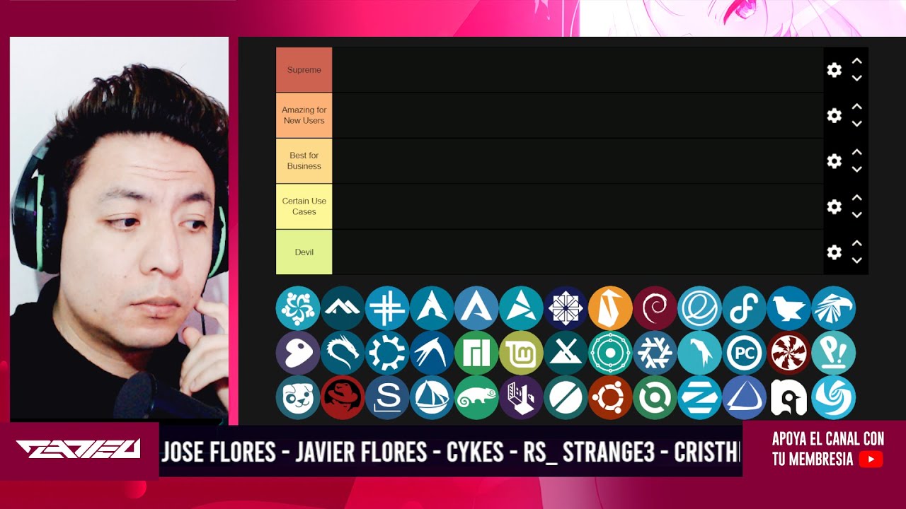 DISTROS LINUX RECOMENDADAS PARA ABRIL - TIER LIST 2024 - YouTube