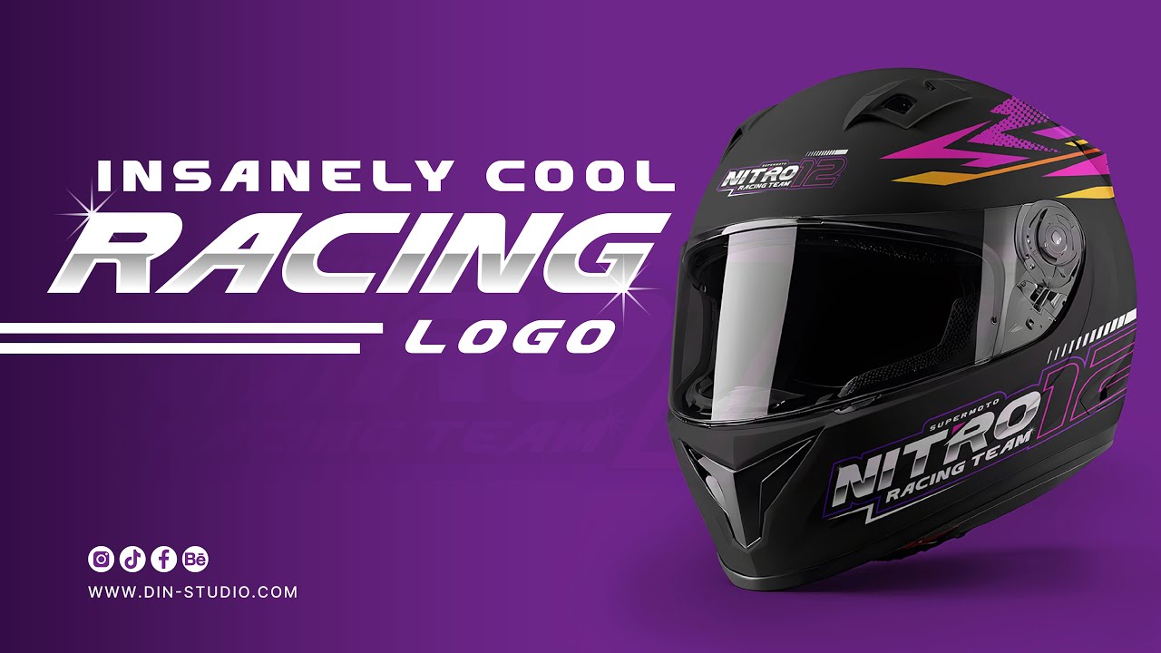 Insanely Cool Racing Logo in Minutes! Make It Bold, Make It FAST! - YouTube